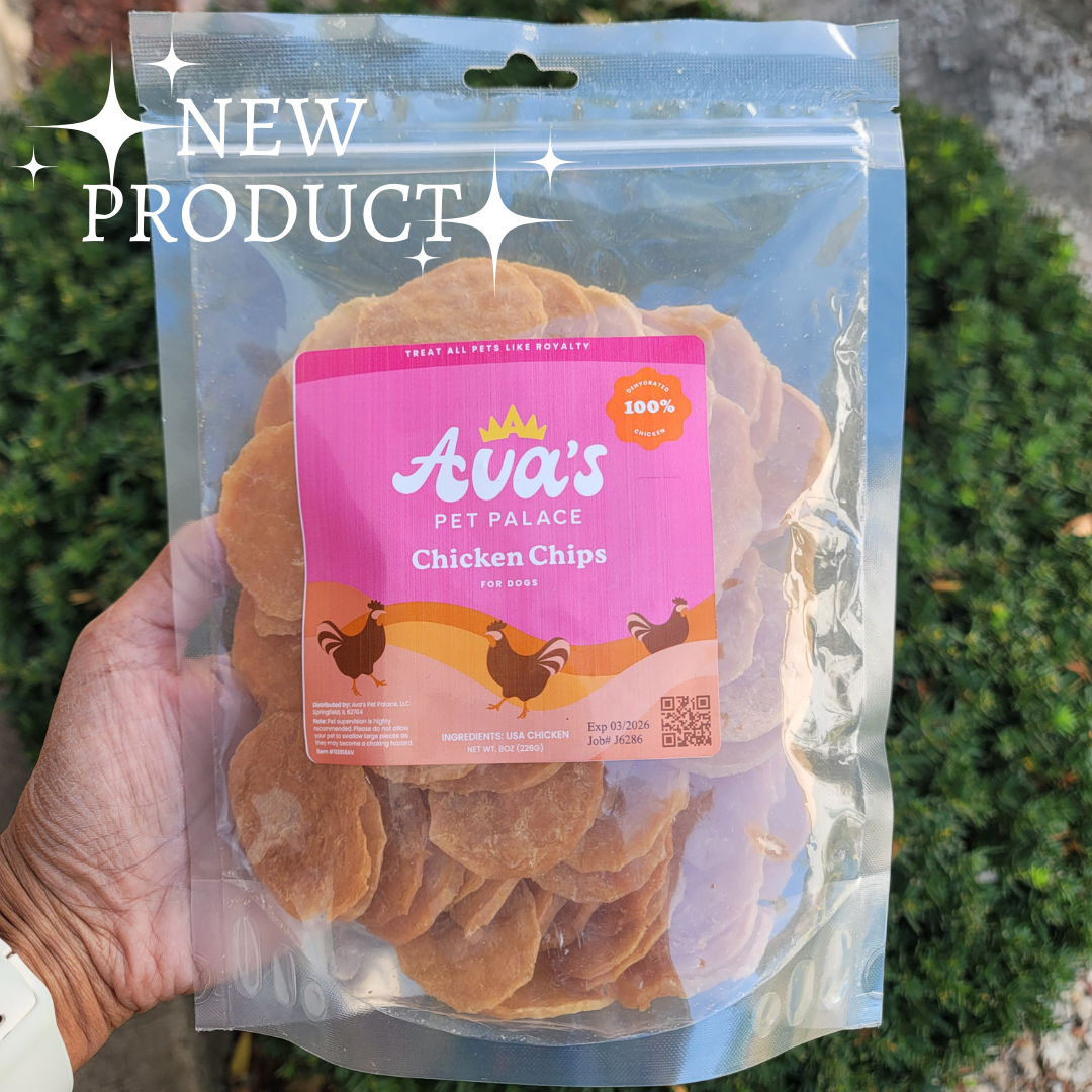 Crispy Dog Treats - Chicken Chips – Ava's Pet Palace